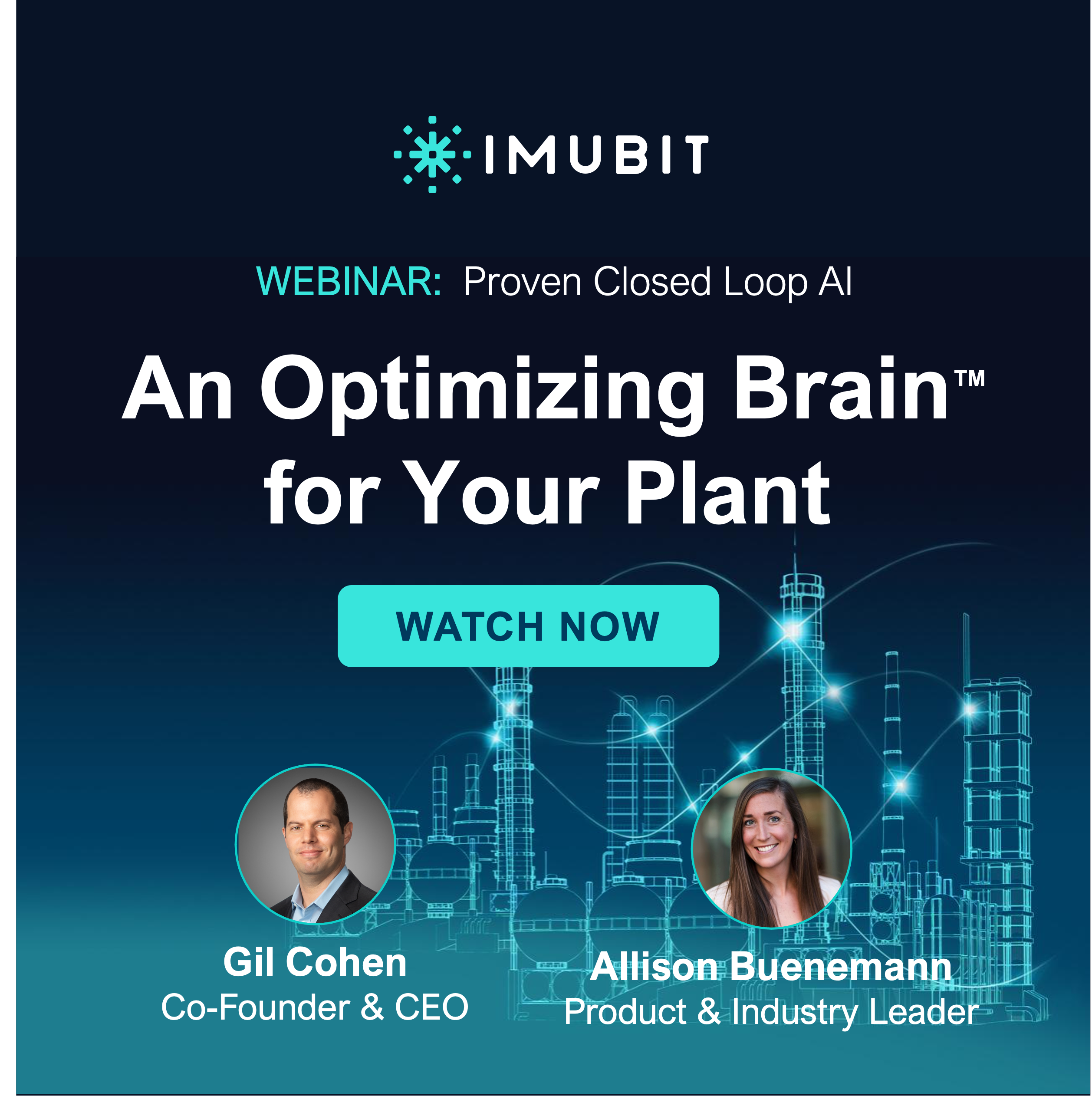 An Optimizing Brain for Your Plant An Optimizing Brain for Your Plant